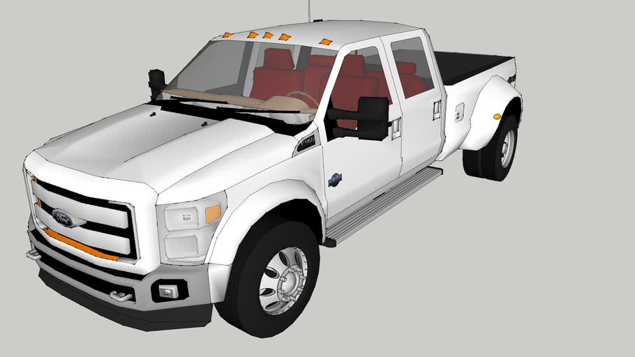 2013 Ford F450 Super Duty Lariat King Ranch 4X4 Crew Cab Dually | 3D ...