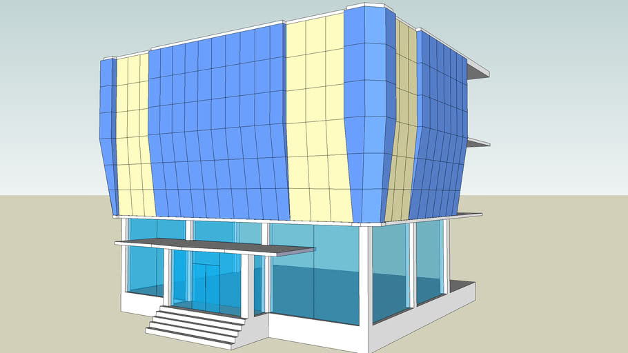 Glass fasade | 3D Warehouse