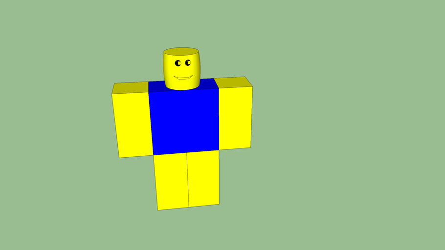 Robloxian Noob | 3D Warehouse