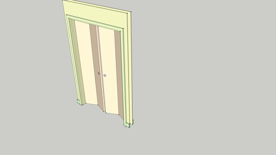 48in Bifold Door_CSI formatted | 3D Warehouse