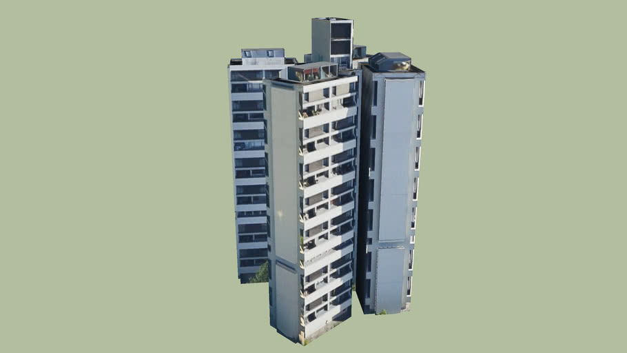 Keeling House, Bethnal Green, London, UK | 3D Warehouse