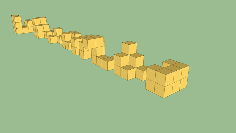 cubes | 3D Warehouse