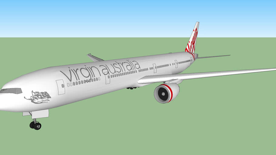 Virgin Australia Boeing 777-300ER | 3D Warehouse