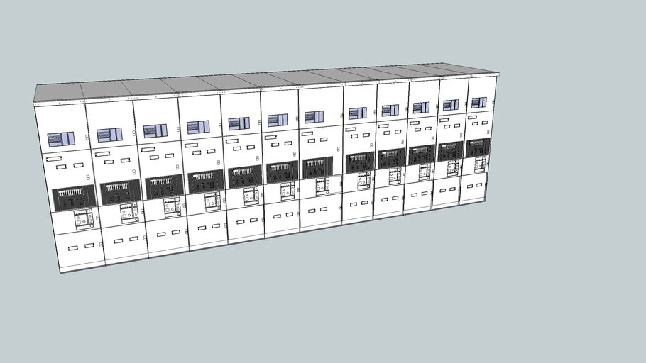 HV switchboard 20MW | 3D Warehouse