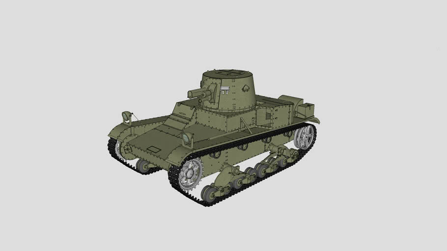Vickers mk e | 3D Warehouse