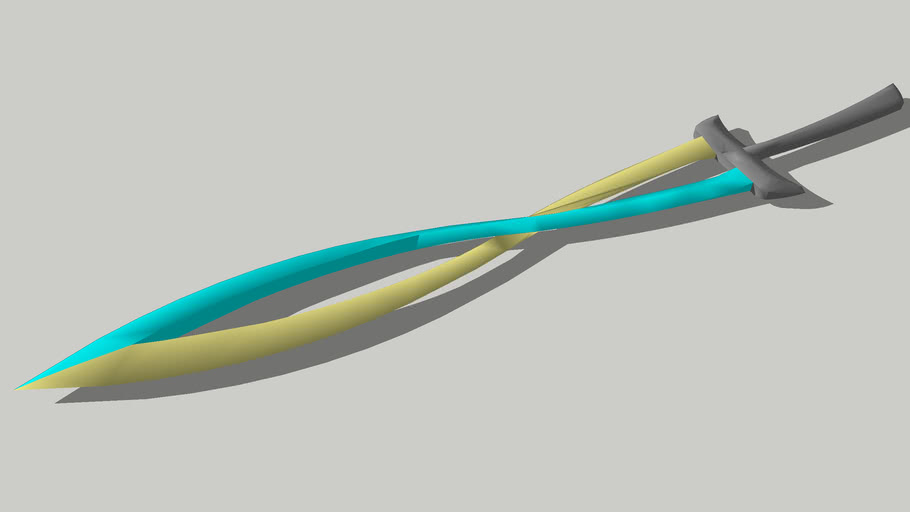 Double Helix Sword | 3D Warehouse