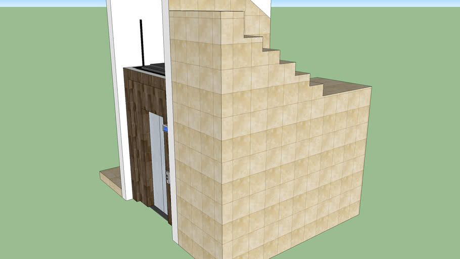 Escaleras con ascensor | 3D Warehouse
