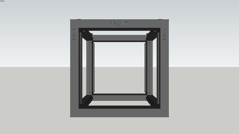 RACK 19' 10U | 3D Warehouse