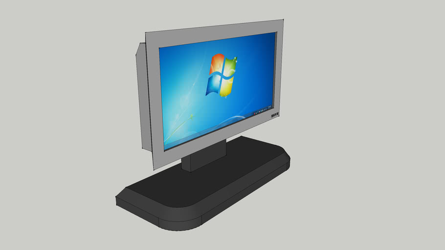 computer monitor screen | 3D Warehouse