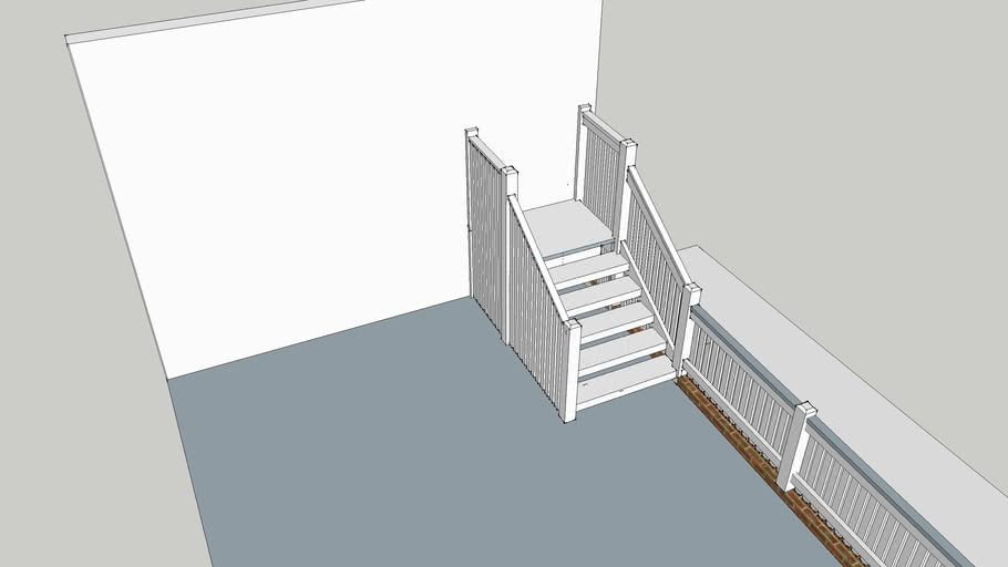 signal box stairs | 3D Warehouse