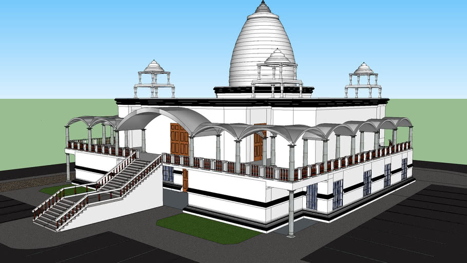 temple model | 3D Warehouse