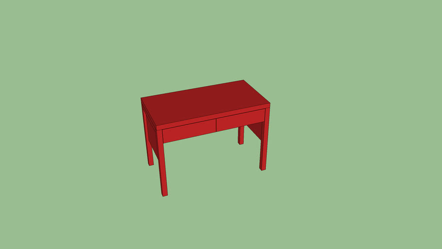 study table | 3D Warehouse