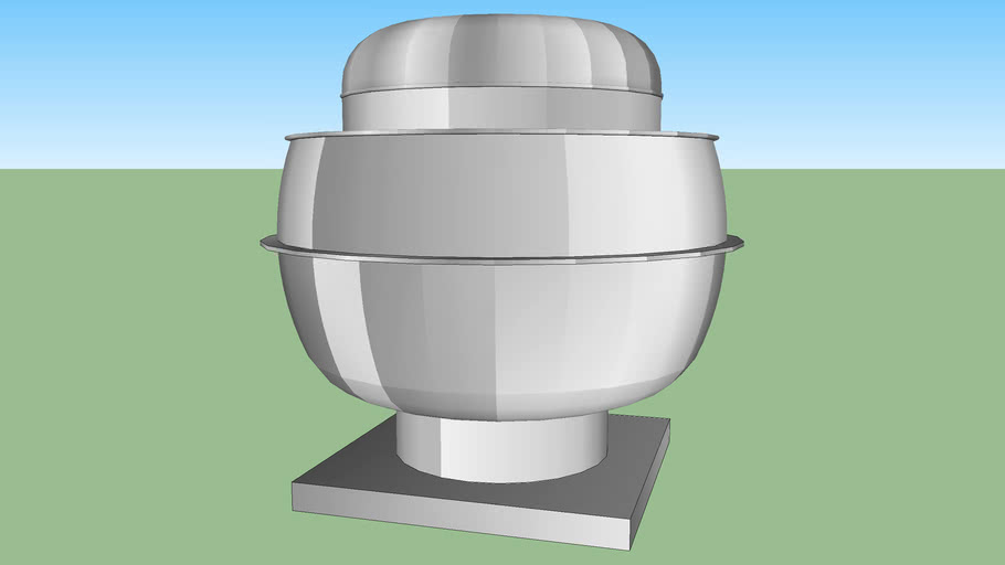 Roof Upblast Fan | 3D Warehouse