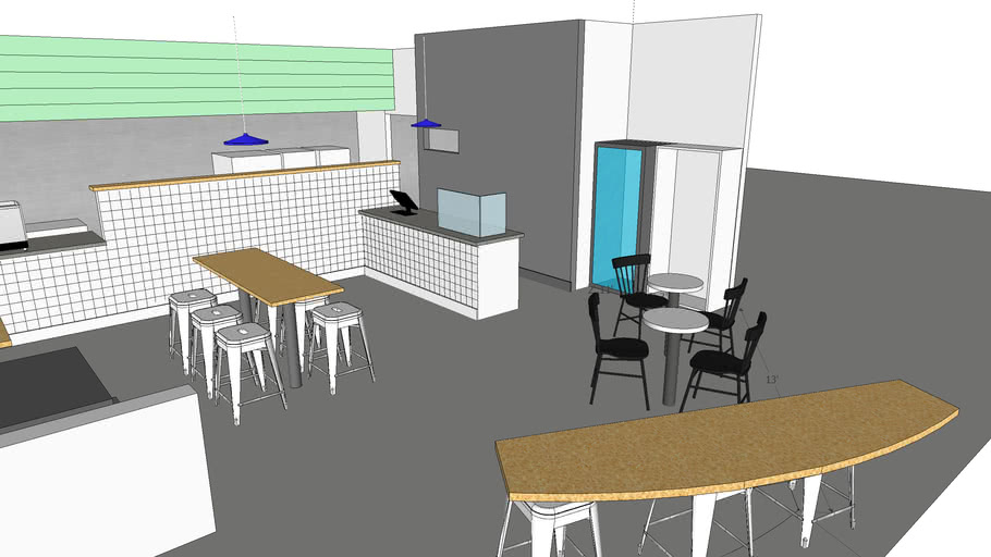 VINAL Bakery elevation | 3D Warehouse