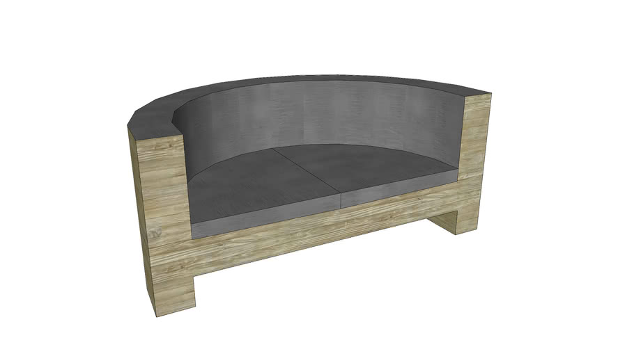 Round Couch | 3D Warehouse