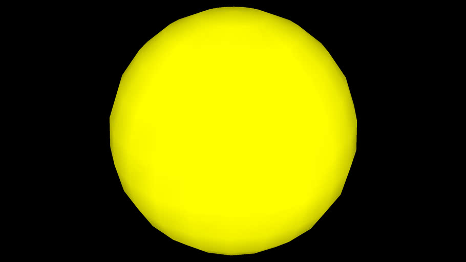 Yellow Sphere | 3D Warehouse