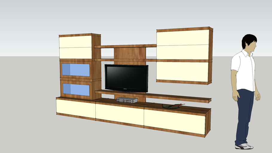 Living Room Display Unit | 3D Warehouse