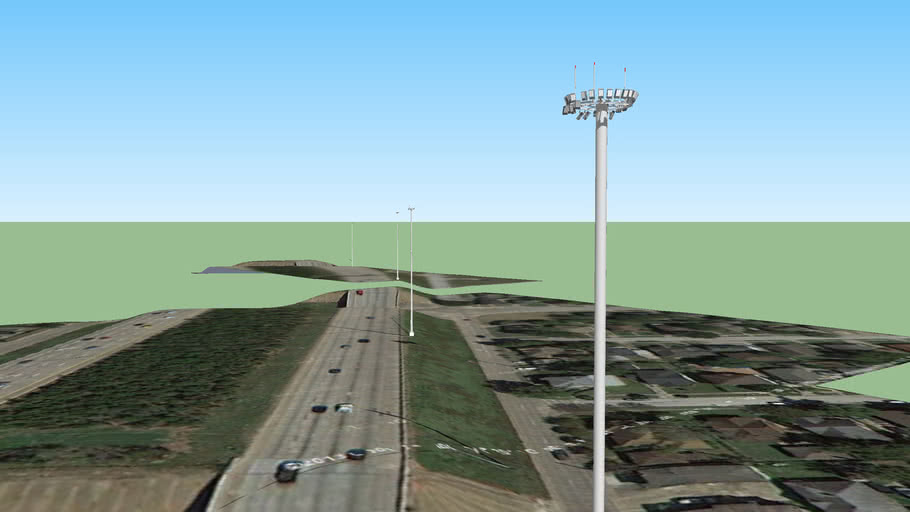 TX 288 Mast lights | 3D Warehouse