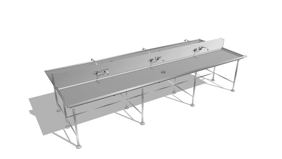 Boot Cleaning Sink | 3D Warehouse