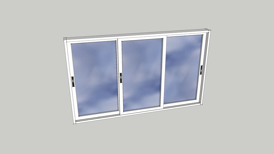 three segments window | 3D Warehouse