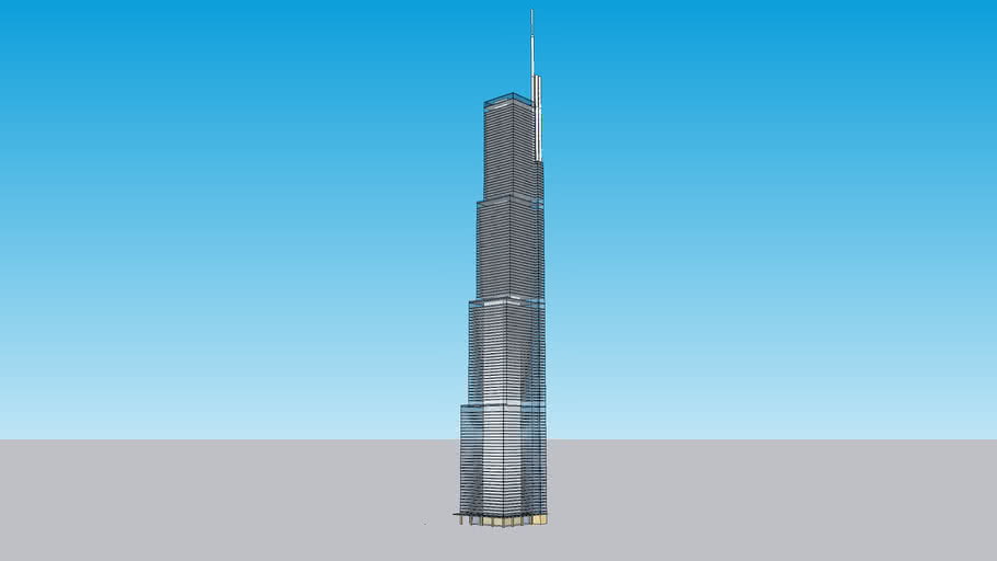 Skyscraper design 27 (render model) | 3D Warehouse