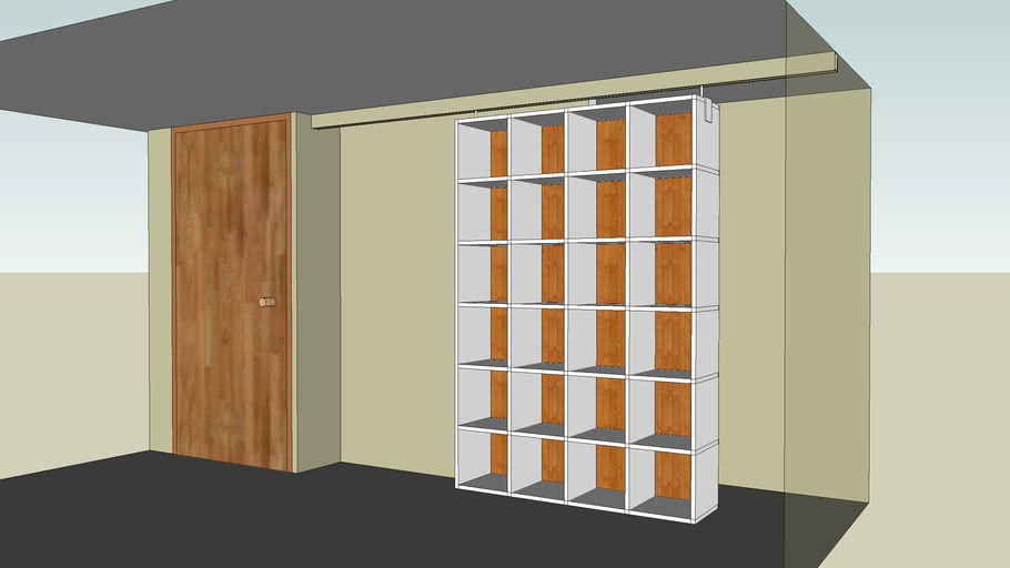 cubbie wall | 3D Warehouse
