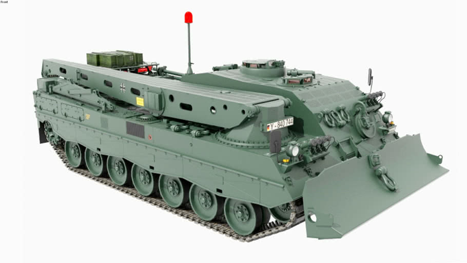 Leopard Bergepanzer 3 Buffel | 3D Warehouse