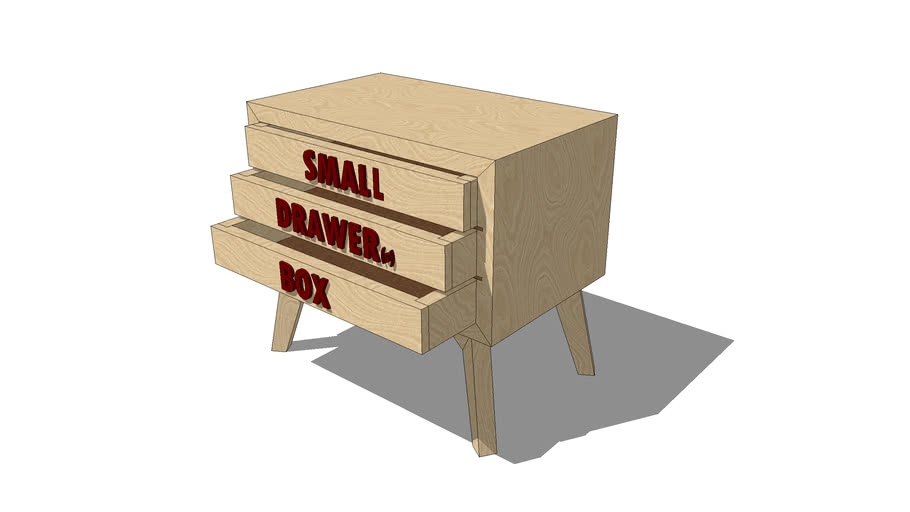 Small Drawer(s) Box | 3D Warehouse