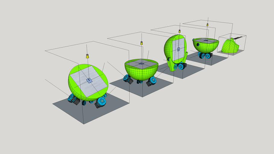 PV spherical drive gimbal | 3D Warehouse