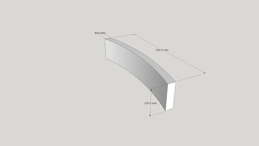 Side Rail | 3D Warehouse