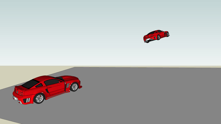 mustangs in action | 3D Warehouse