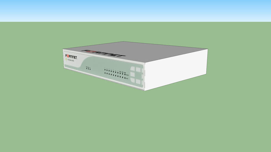 Fortigate 60D | 3D Warehouse