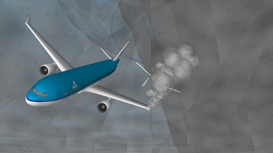 Plane Crash Scenario: Thrown from the sky | 3D Warehouse