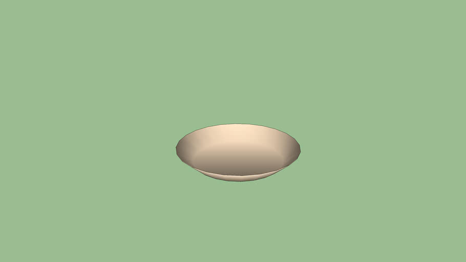 Plate | 3D Warehouse