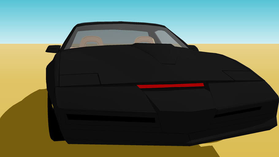 K.I.T.T 1.0 Knight Rider season 3-4 | 3D Warehouse