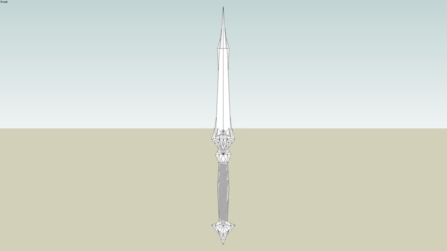 2D royal dagger | 3D Warehouse
