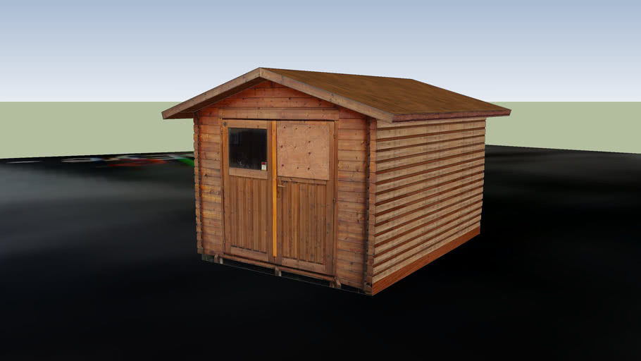 Storage Hut | 3D Warehouse