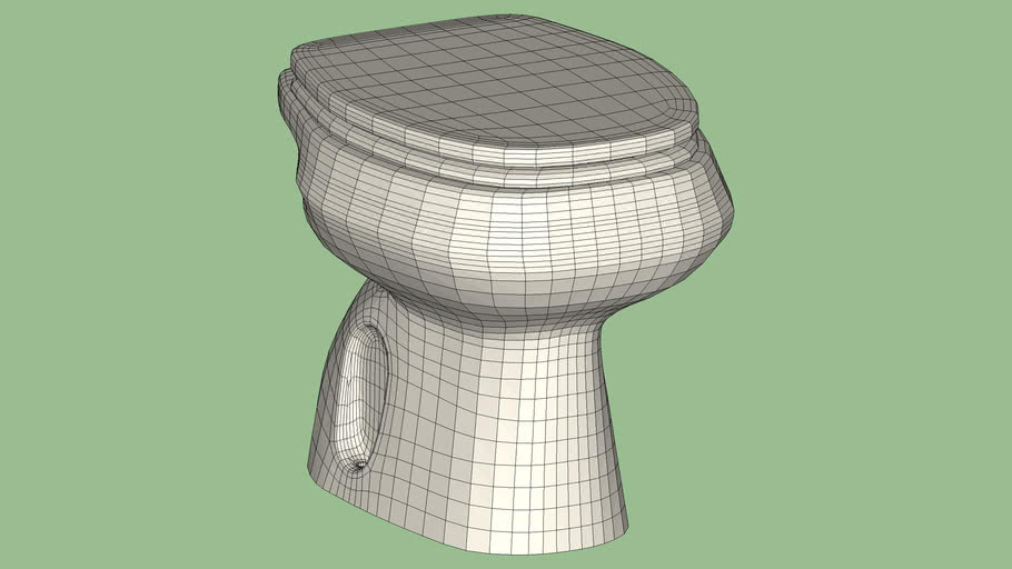 Inodoro Roca Monaco corto | 3D Warehouse