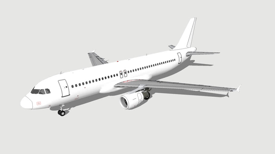 Airbus A320-200 CFM Fences Template | 3D Warehouse