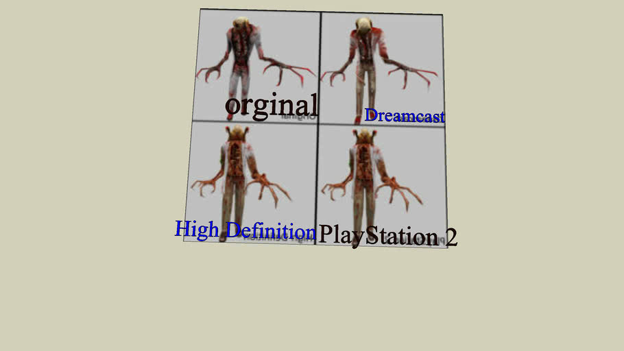 All the half-life zombies | 3D Warehouse