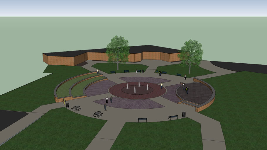 Columbia State Circular Plaza | 3D Warehouse