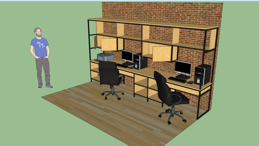 Work table 01 | 3D Warehouse
