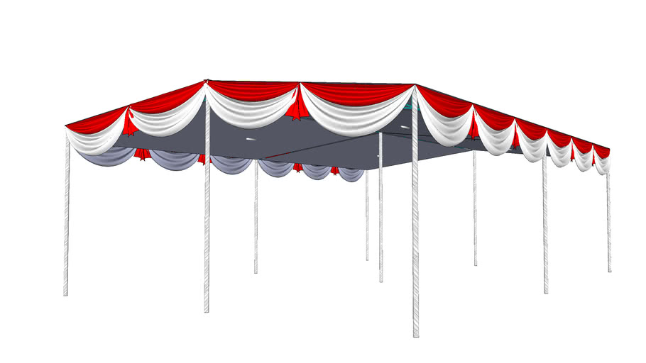 Tenda 4 x 6 1 set | 3D Warehouse