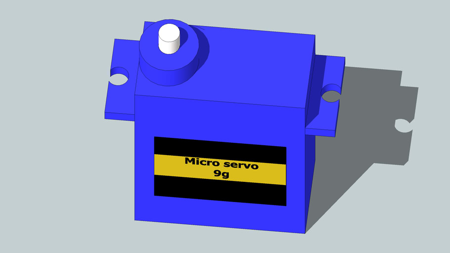 9g micro servo | 3D Warehouse