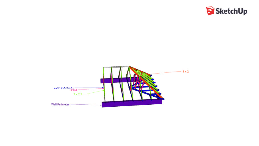 Joists and rafters | 3D Warehouse
