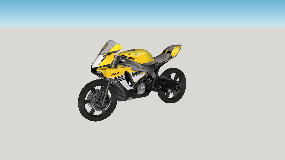 Yamaha YZF R1 60th Anniversary Edition | 3D Warehouse