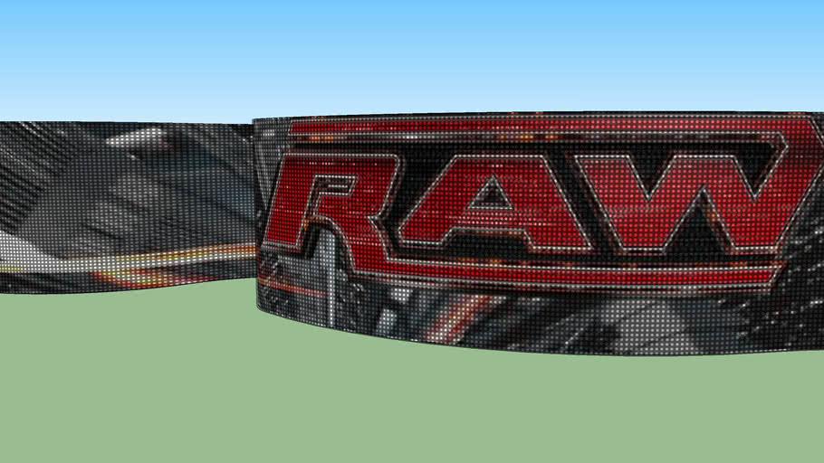wwe Raw minitron | 3D Warehouse