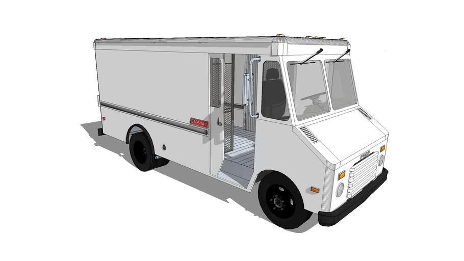 Stepvan (Ford face lift) with thanks to Ken K. | 3D Warehouse