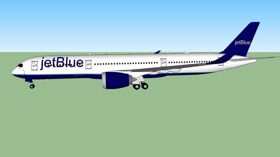 JetBlue A350-900XWB | 3D Warehouse
