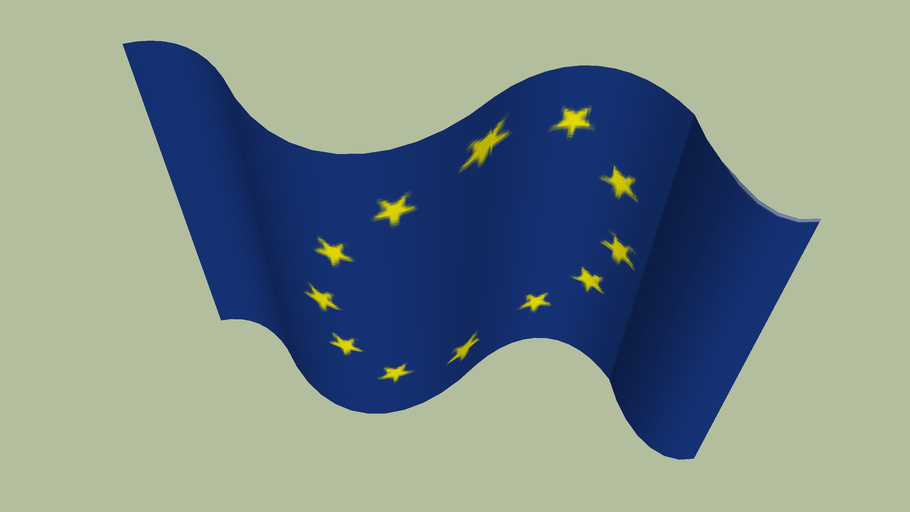 eu flag | 3D Warehouse
